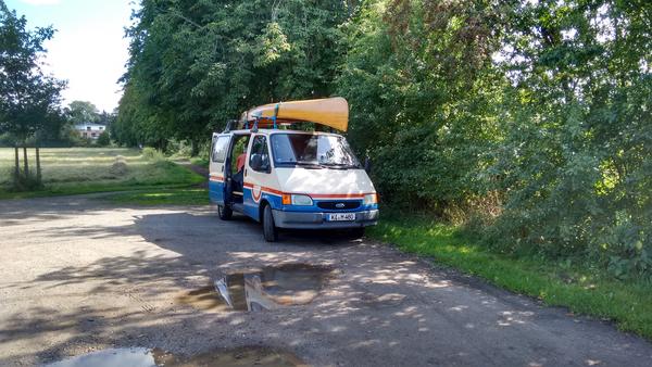 Freibad Hammer flussabwärts - Kanu-Einsetzstelle Eider (Obere Eider ...